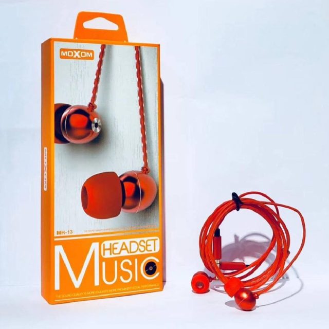 سماعات موكسوم الأصلية جودة صوت عالية MOXOM MH-13 Omni-Directional High ...